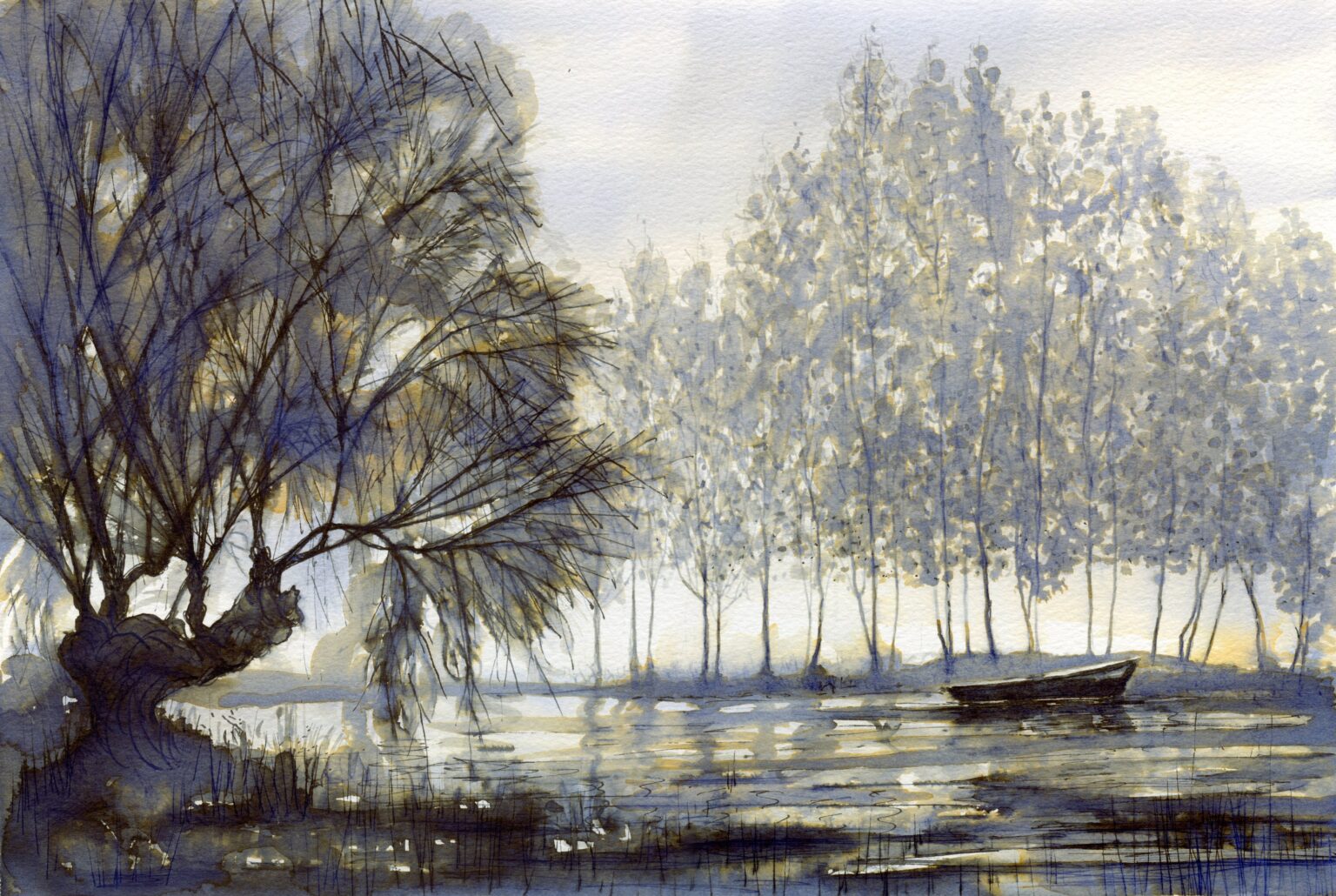Ink and Wash 2: Into the Landscape | Jo Hall